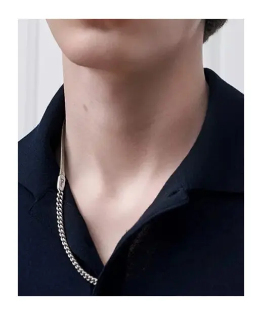 Dior Stack Chain Link Necklace