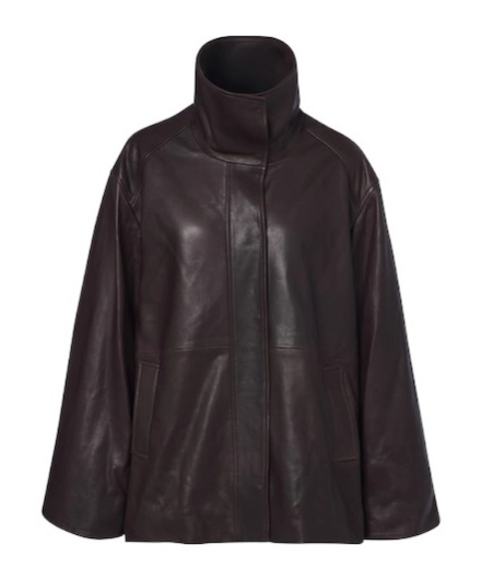Nour Hammour Lowen Leather Jacket
