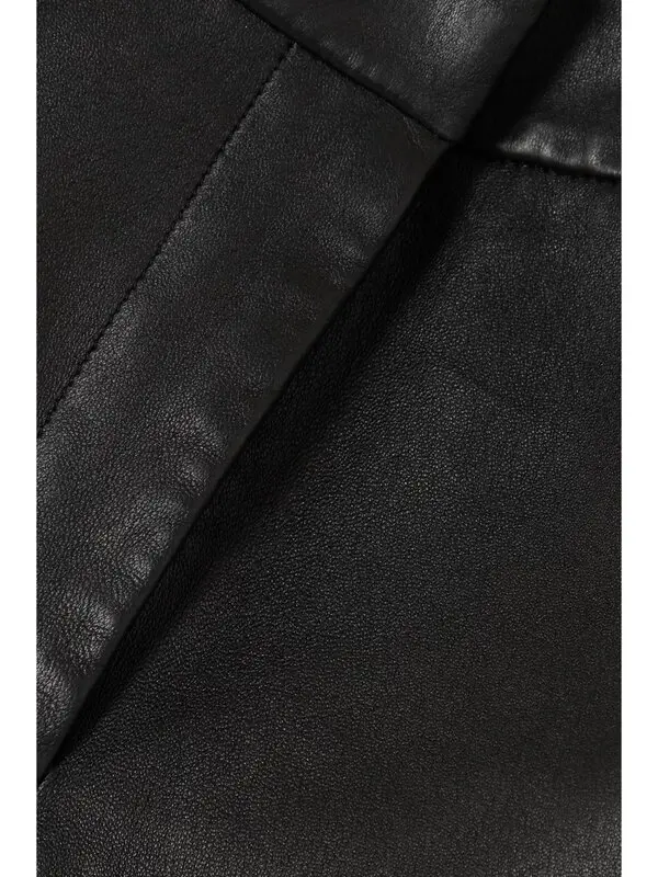 JOSEPH Leather Slim-leg Pants