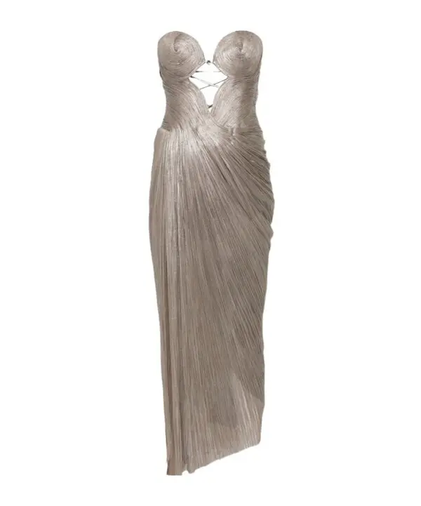 MARIA LUCIA HOHAN Pleated Dress