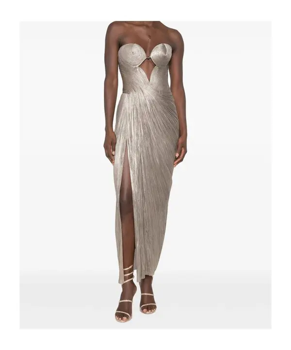 MARIA LUCIA HOHAN Pleated Dress