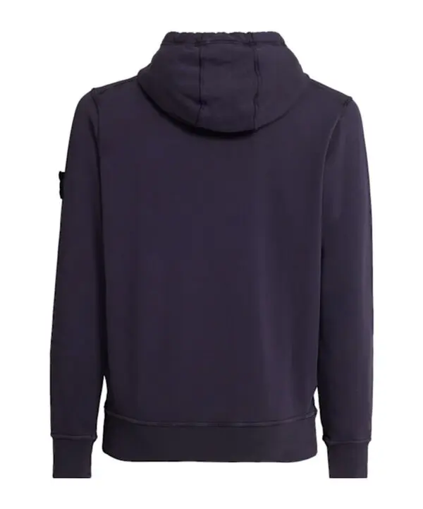 Stone Island Drawstring Hoodie - Black