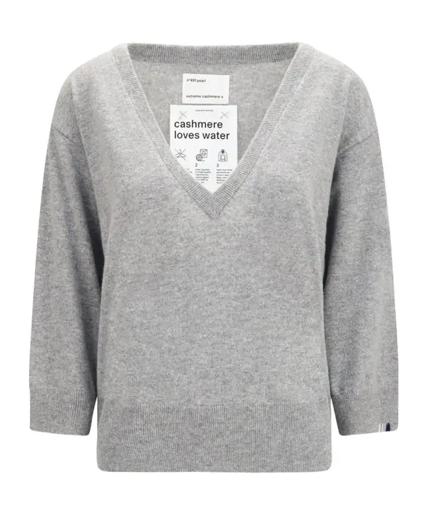 Extreme Cashmere V-neck Knitted Jumper