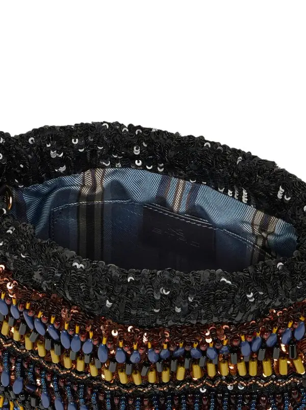 Etro Small Kalispera Bag With Sequins And Beads