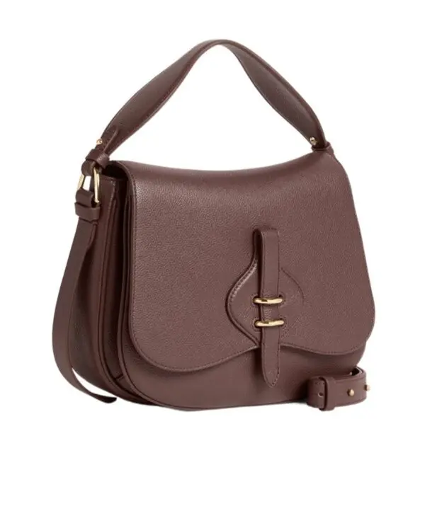 COCCINELLE Flap Buckle Shoulder Bag