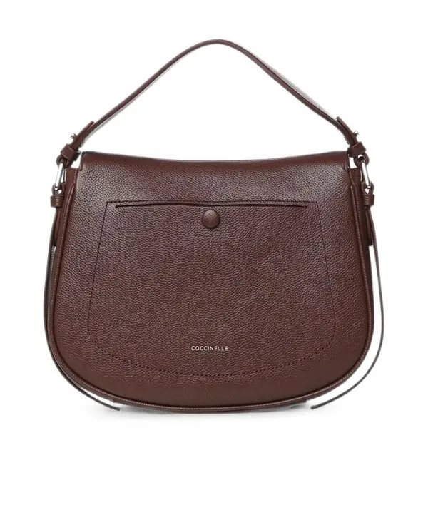 COCCINELLE Flap Buckle Shoulder Bag