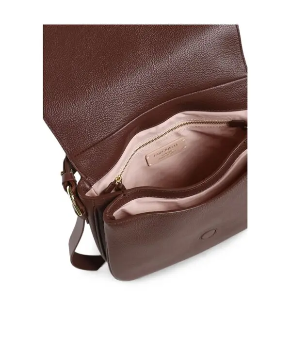 COCCINELLE Flap Buckle Shoulder Bag