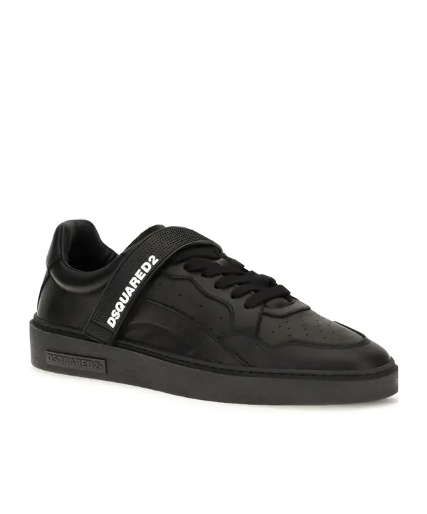 Dsquared2 Touch-strap Logo-print Sneakers