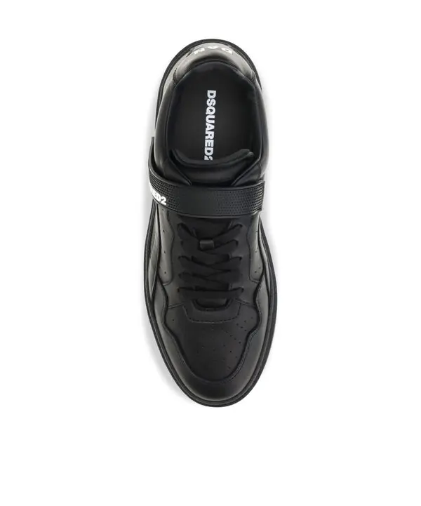Dsquared2 Touch-strap Logo-print Sneakers