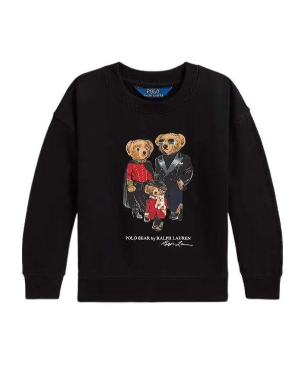 Polo Ralph Lauren Bear Pattern Sweatshirt - Black