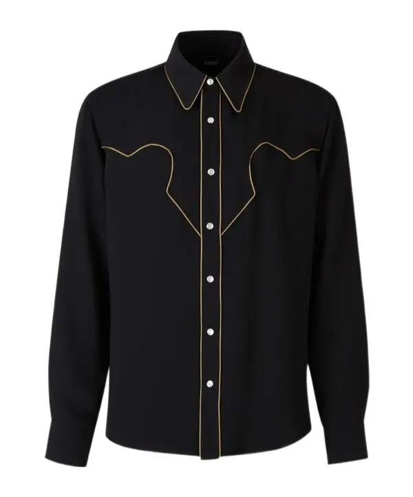 Amiri Long-sleeved Shirt - Black