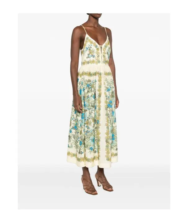 ALEMAIS V-neck Dress