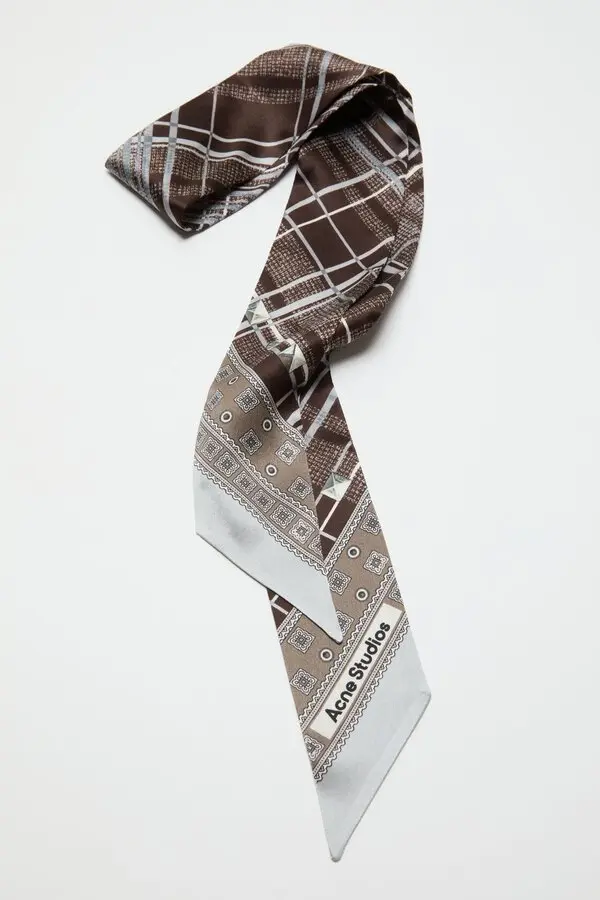 Acne Studios Checked Scarf
