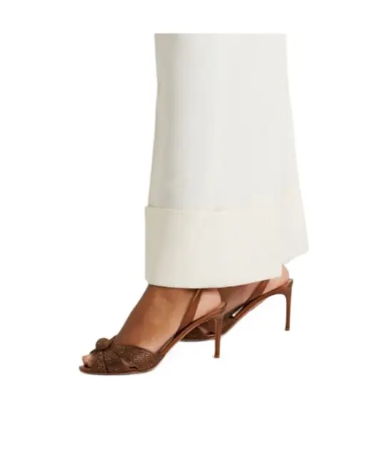 AQUAZZURA Embellished Leather Sandals