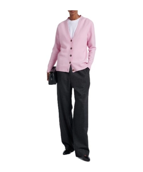 JIL SANDER Wool Flannel Wide-leg Pants