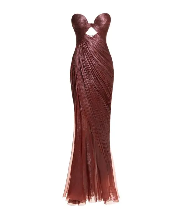 MARIA LUCIA HOHAN Pleated Gown
