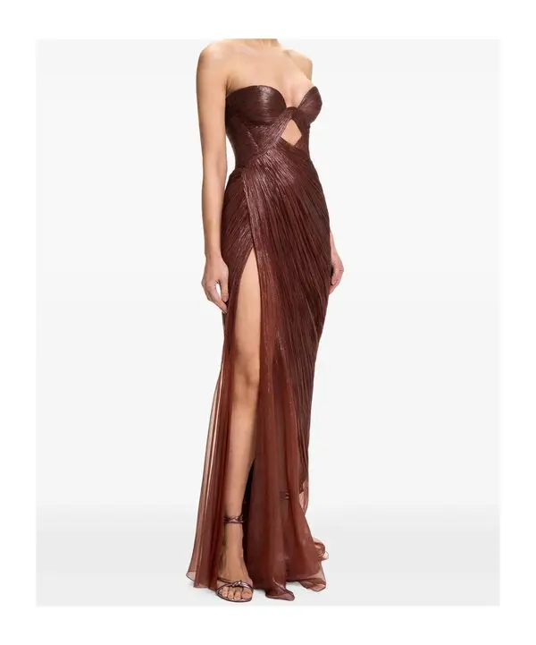 MARIA LUCIA HOHAN Pleated Gown