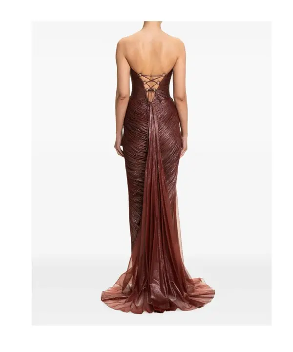 MARIA LUCIA HOHAN Pleated Gown