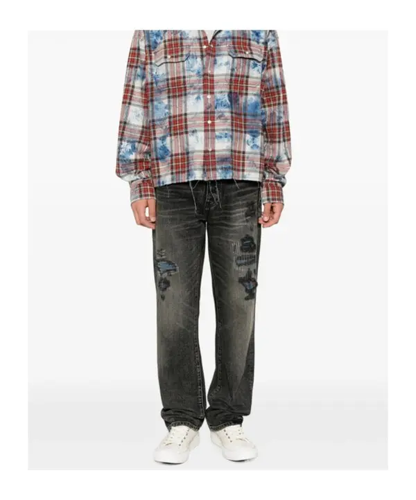 PURPLE BRAND Belt-loop Jeans