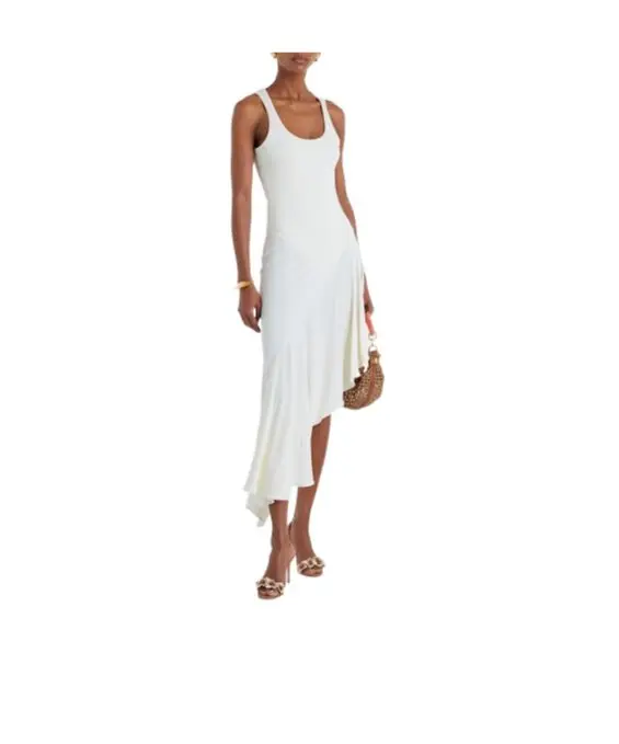 AQUAZZURA Beaded Raffia Slingback Sandals