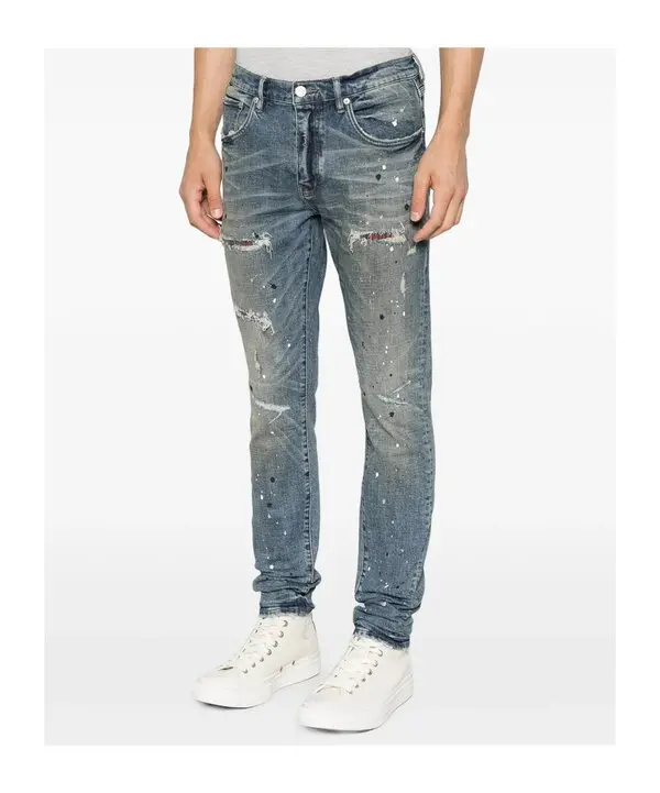 PURPLE BRAND Belt-loop Jeans