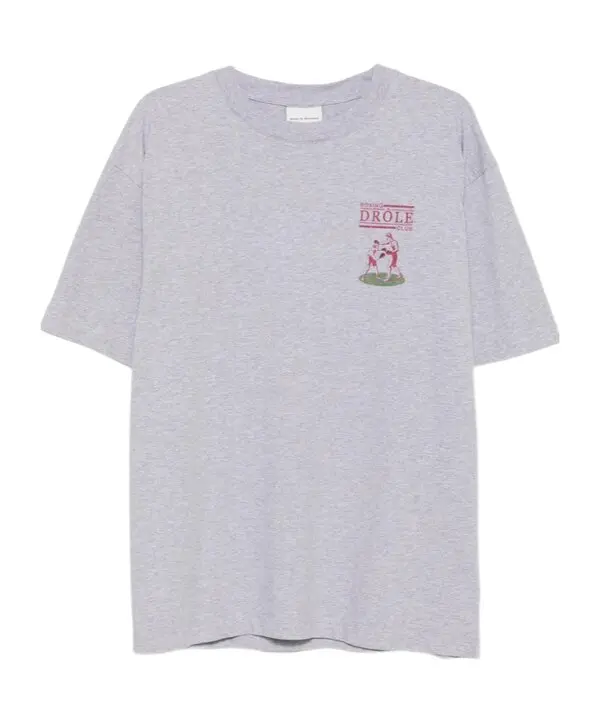 Drole De Monsieur Crew-neck T-shirt - White