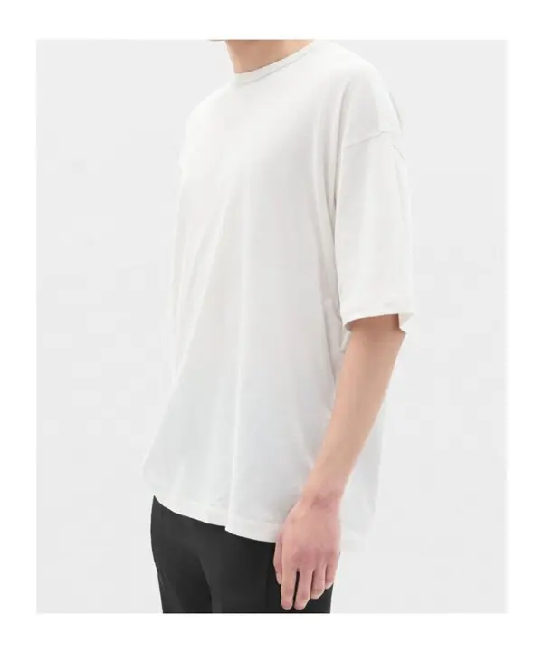 ANN DEMEULEMEESTER Text-print Cotton T-shirt