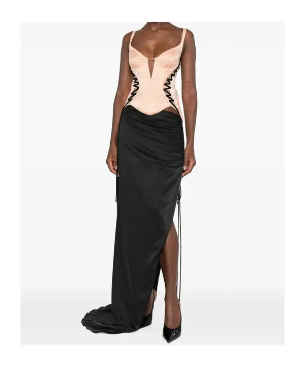 MARIA LUCIA HOHAN Lace-up Bodycon Dress