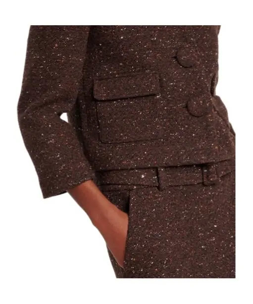 SHUSHU/TONG Cropped Lapel Coat