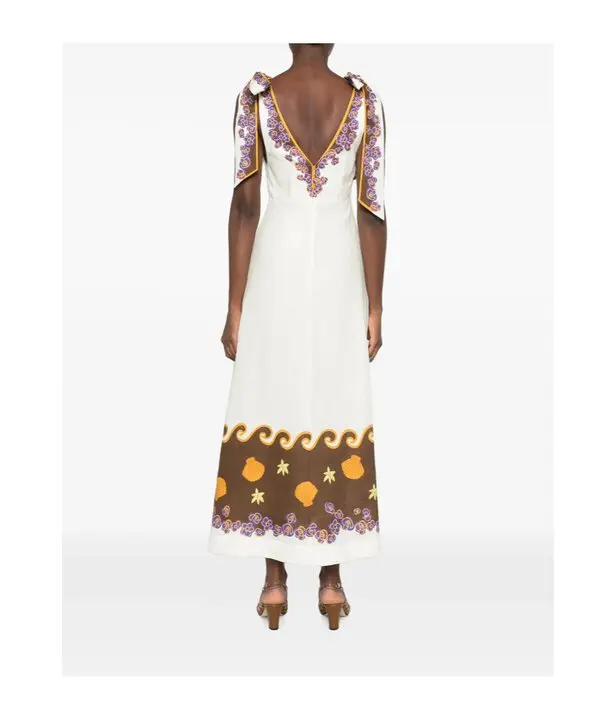 ALEMAIS Patterned Dress