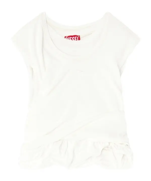 DIESEL® Rucked-up Tank Top In Double-layer Jersey
