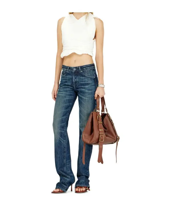 DIESEL® Rucked-up Tank Top In Double-layer Jersey