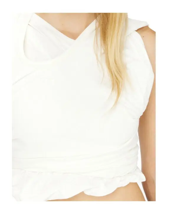DIESEL® Rucked-up Tank Top In Double-layer Jersey