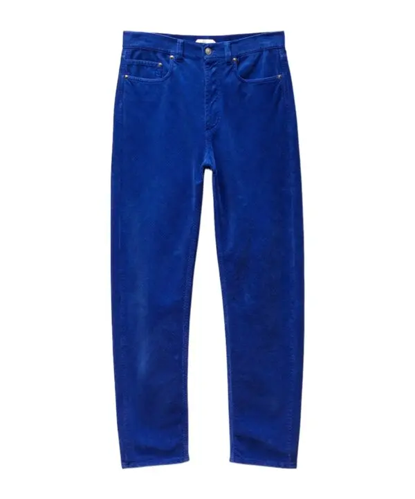 Versace Straight Corduroy Velvet Pants
