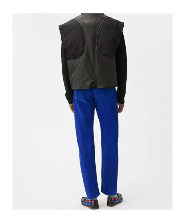 Versace Straight Corduroy Velvet Pants