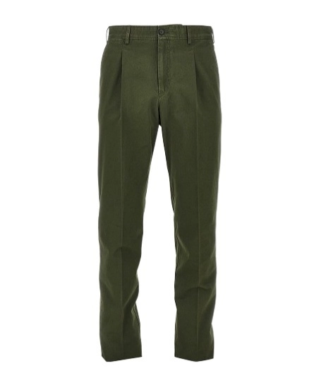 PT TORINO Twill Casual Trousers - Green
