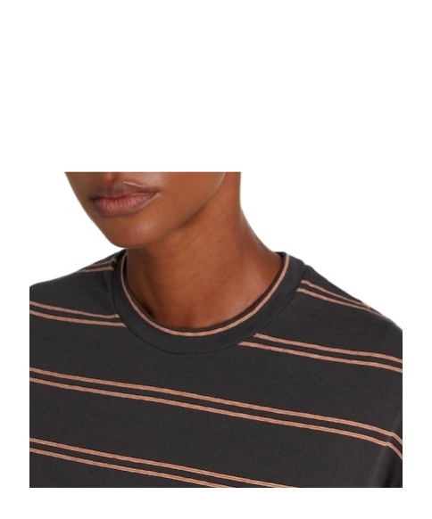 JIL SANDER Striped Cotton T-shirt