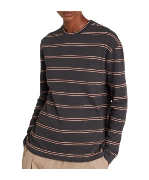 JIL SANDER Striped Cotton T-shirt