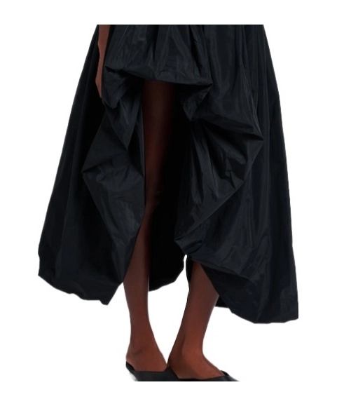 JIL SANDER Asymmetric Midi Skirt