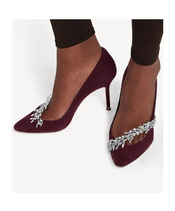 BALENCIAGA X MANOLO BLAHNIK Manolo Blahnik Pump In Burgundy