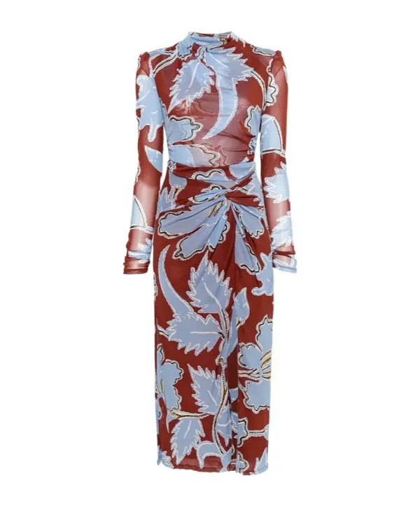 Diane Von Furstenberg Long-sleeved Dress
