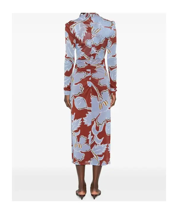 Diane Von Furstenberg Long-sleeved Dress