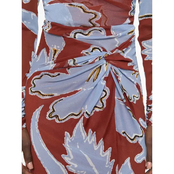 Diane Von Furstenberg Long-sleeved Dress