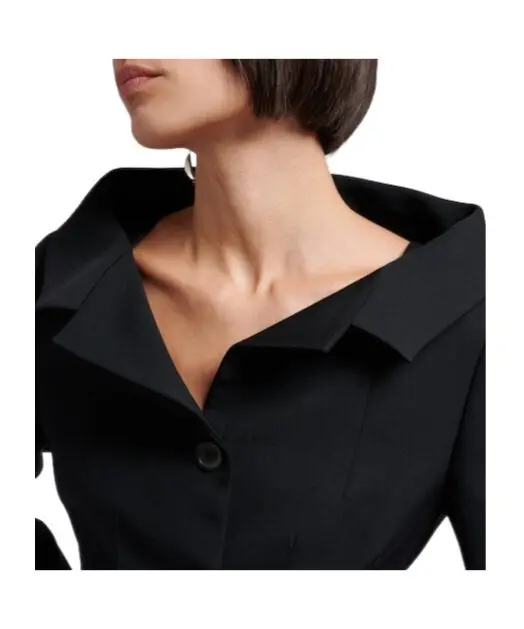 Magda Butrym Peplum Wool Blazer
