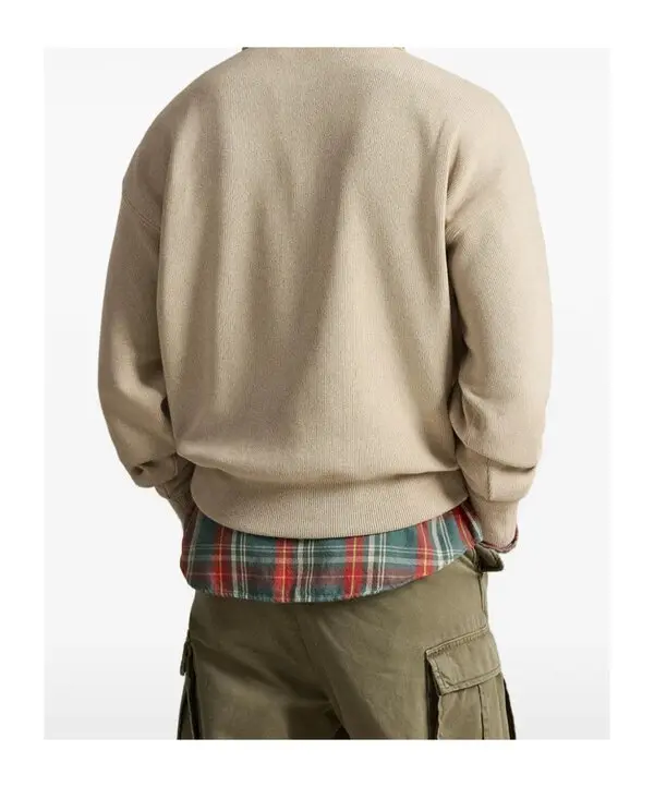 Polo Ralph Lauren Long Sleeved Knitted Polo Shirt