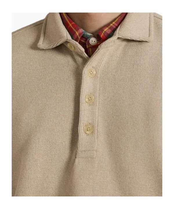 Polo Ralph Lauren Long Sleeved Knitted Polo Shirt