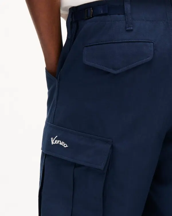 Kenzo Varsity Cargo Shorts