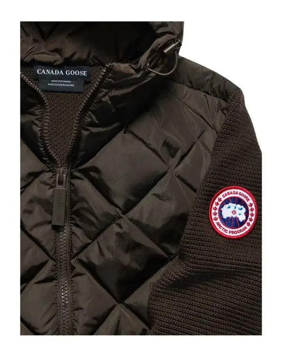 Canada Goose Hybridge Quilted Knit Hoodie