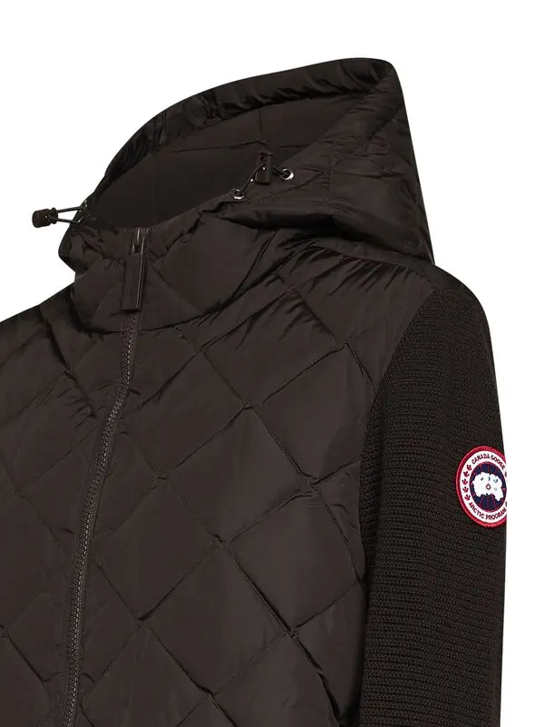 Canada Goose Hybridge Quilted Knit Hoodie