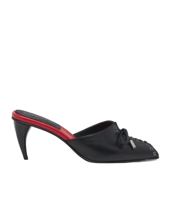 Alexander McQueen Lace-up Open-toe Sandals - Black